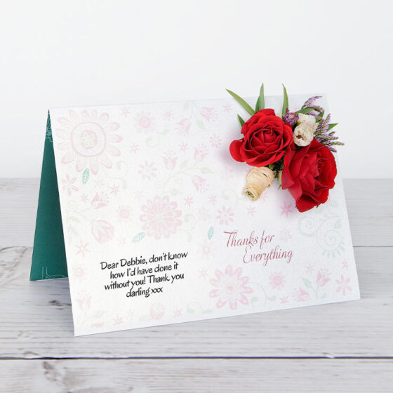 Flower Cards By Post - Cheap Flowers by Post UK